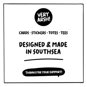 Ahh Roots Dahlin! - Chelsea Lee Art From Tiktok Inspired Greeting Card ...