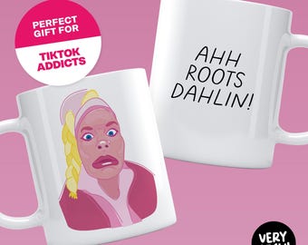 Ahh Roots Dahlin Chelsea Lee Art From Tiktok Inspired Greeting Card ...