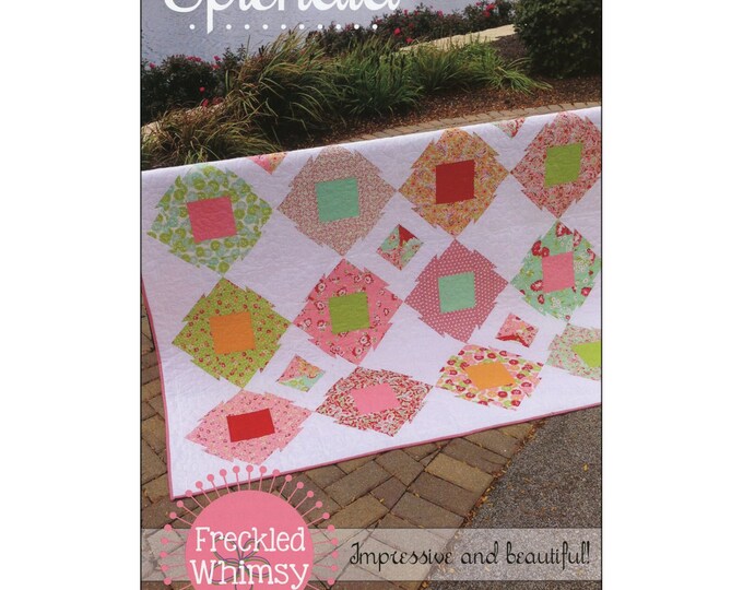 Sale Pattern Splendid Quilt Pattern by Karrie | Etsy