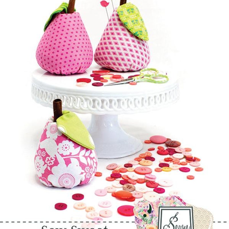 Pear Pincushion - Etsy