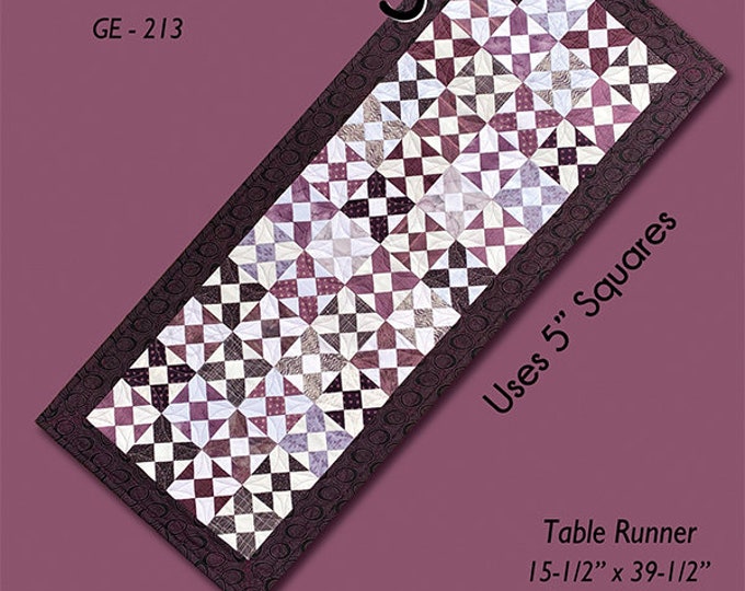 Pattern rock Candy Table Topper by Little Jaybird Quilts JBQ135 Paper ...