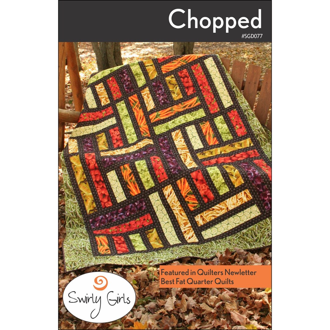 Pattern chopped Quilt Pattern SGD077 by Swirly - Etsy