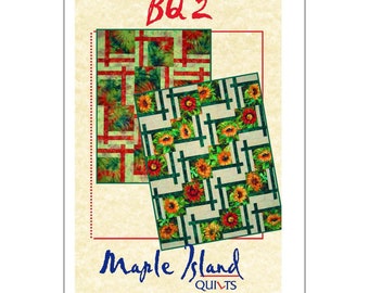 BQ2 Quilt Pattern From Maple Island Quilts - Etsy