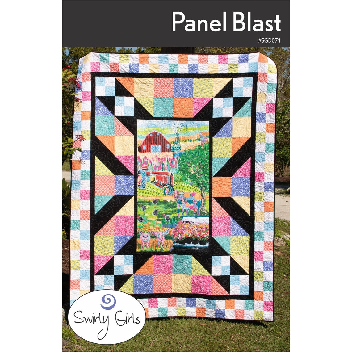 Pattern panel Blast Quilt Pattern SGD-071 by - Etsy
