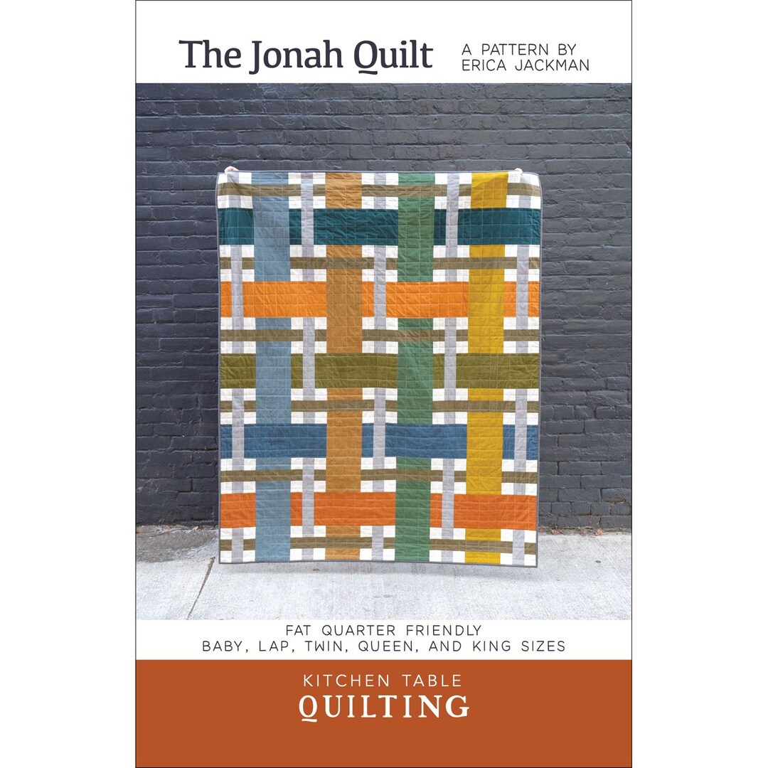 Pattern "jonah Quilt Pattern" KTQ160 by Kitchen Table Quilting Paper ...