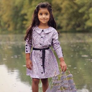 Pattern - Josephine - Pintucked Blouse & Dress Sewing Pattern by Violette Field Threads - Etsy