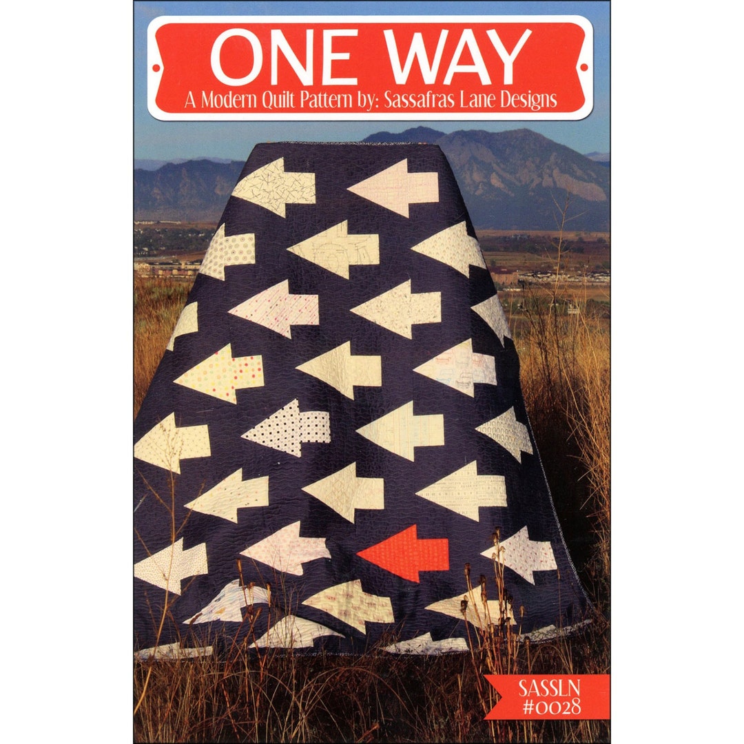Pattern "one Way Arrow Quilt" by Sassafras Lane Designs SASSLN0028 ...