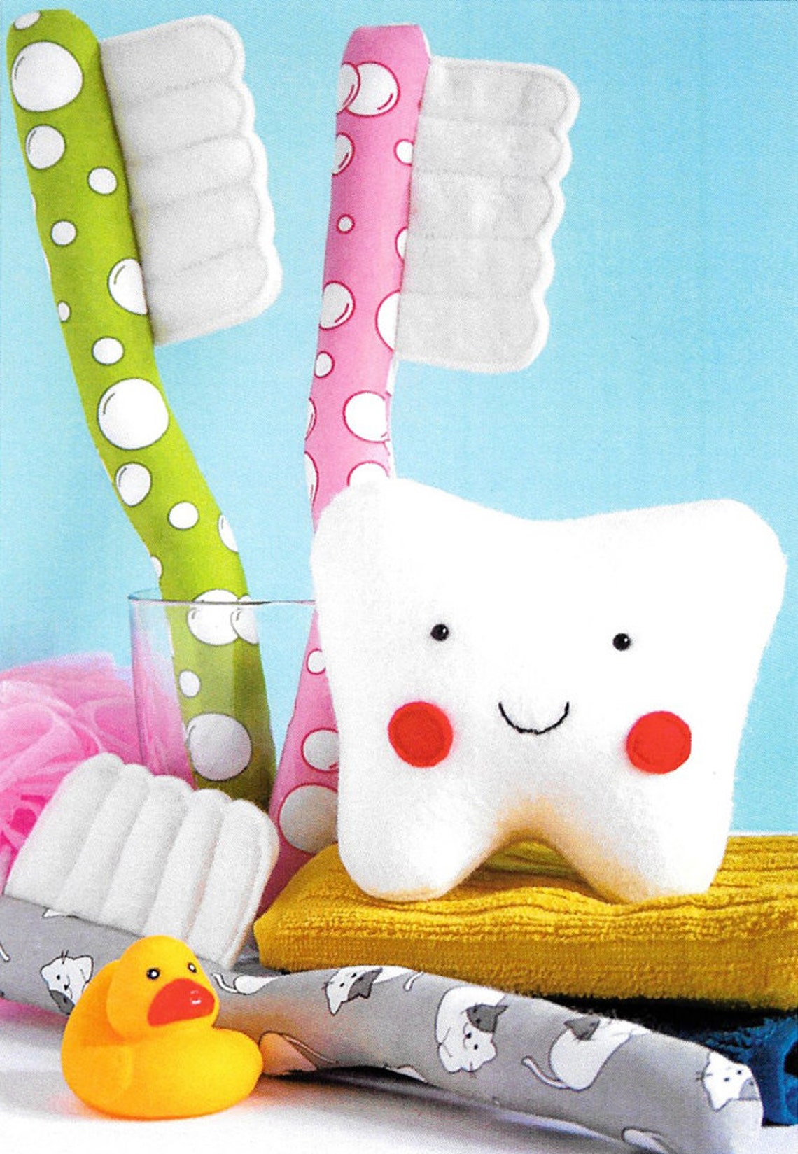 Pattern pearly Whites Softie/toy Pattern by Ric | Etsy