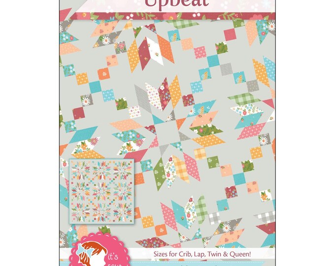 Its Sew Emma Upbeat Quilt Pattern 4 Size Variations - Etsy