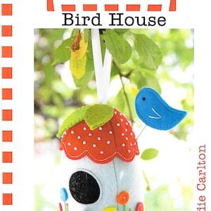 Pattern "bird House" by Ric Rac Patterns RR719 Sewing Card Instructions ...