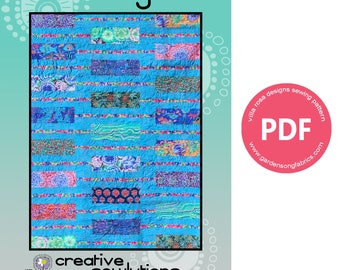 Pattern "neptune" PDF Quilt Pattern by Villa Rosa Designs - Instant ...