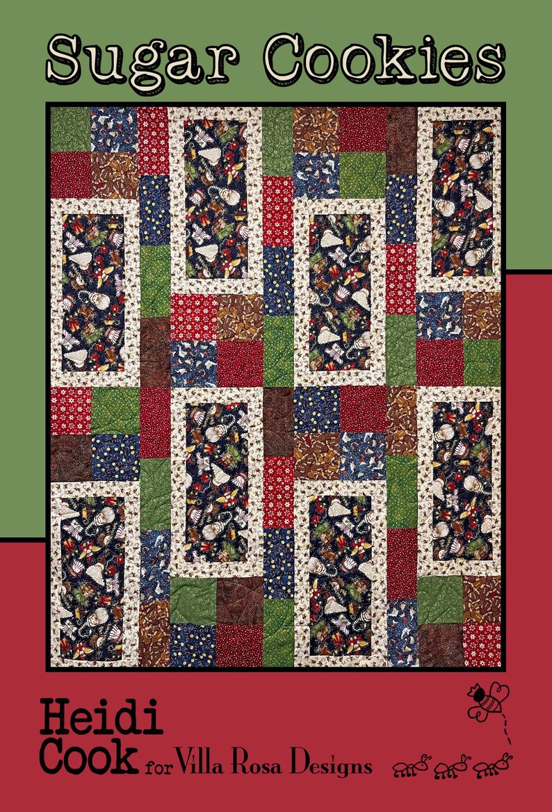 Pattern "sugar Cookies Quilt" MC133 by Villa Rosa Designs Sewing Card ...