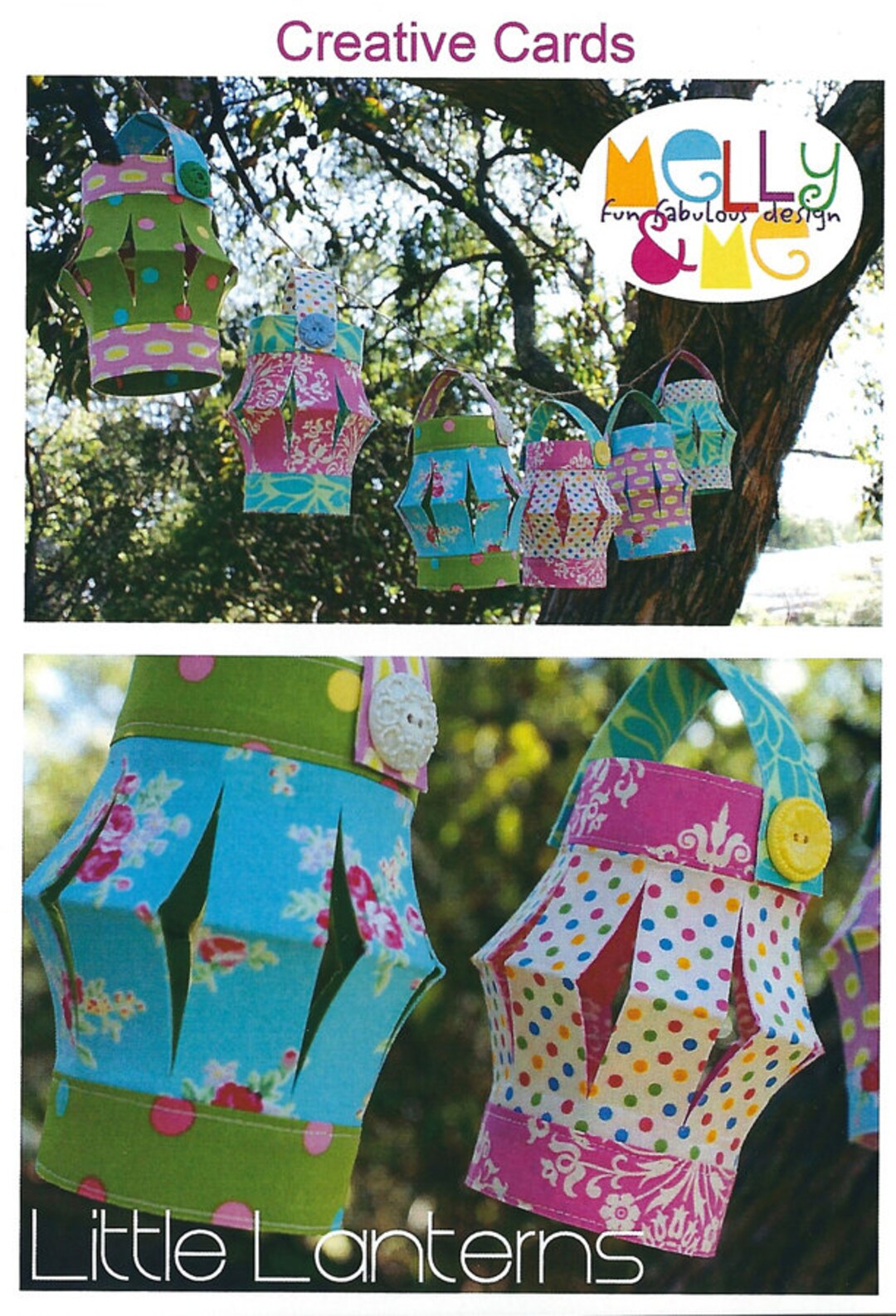 Pattern ''little Lanterns'' Fabric Chinese - Etsy
