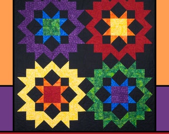 Pattern neptune PDF Quilt Pattern by Villa Rosa Designs Instant ...