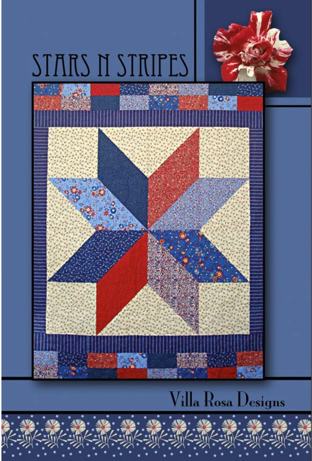 Pattern "stars N Stripes" VRD032 by Villa Rosa Designs Sewing Card ...