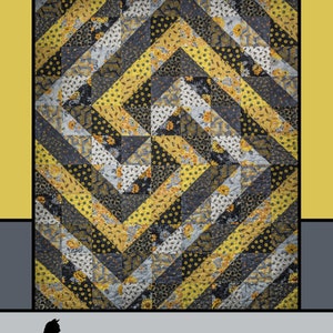 Pattern "whirlpool" Quilt MM037 by Villa Rosa Designs Sewing Card ...