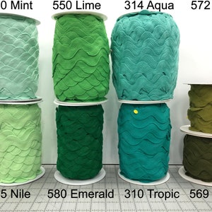 1-3/8" Wide Rick Rack, Ric Rac Trim, Giant, Enormous, Extra Large Sold ...