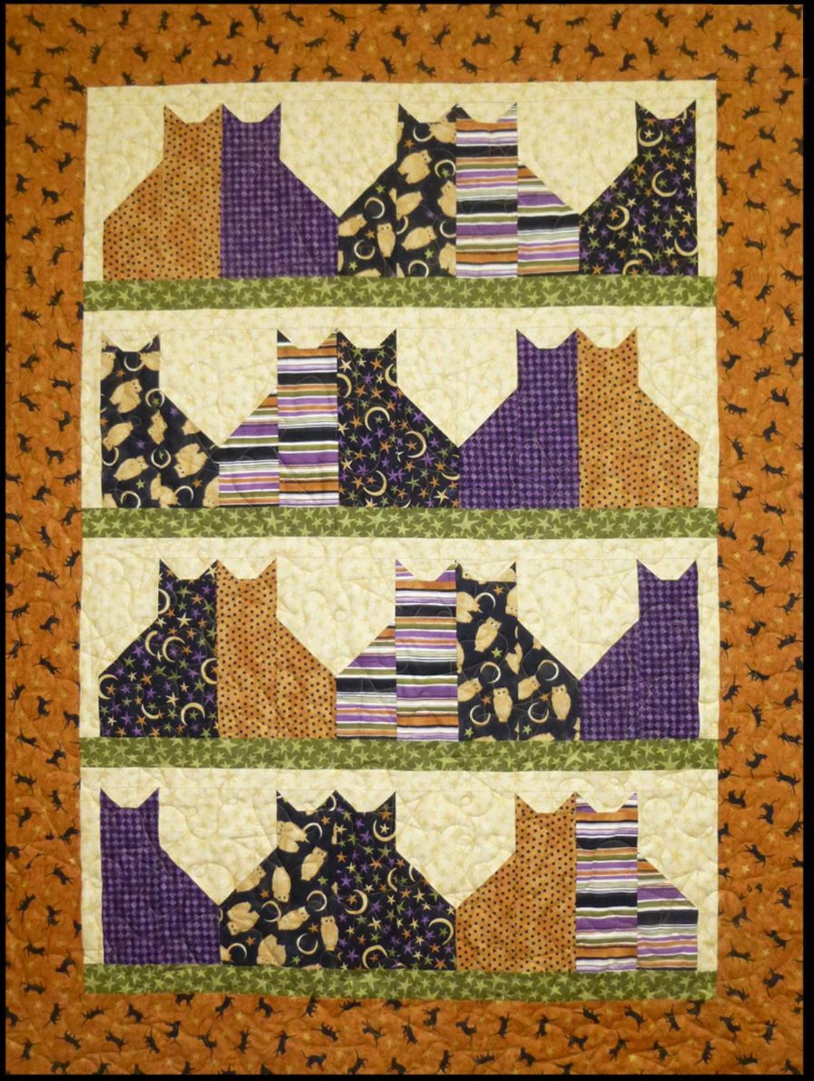 Pattern "cat City" PDF Quilt Pattern by Villa Rosa Designs - Instant ...