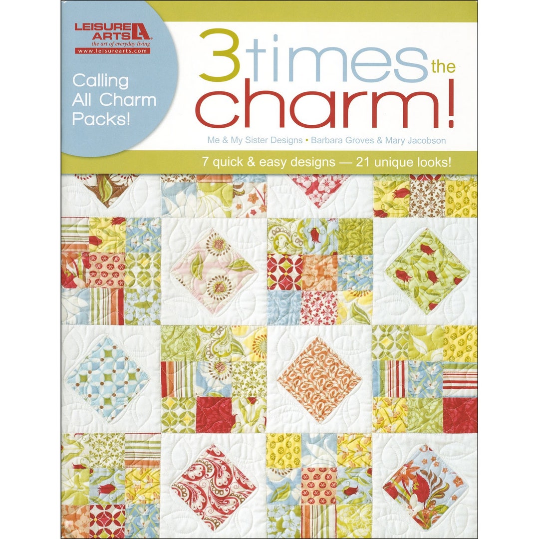 Book - 3 Times the Charm by Me and My Sister Designs #5276 Softcover ...