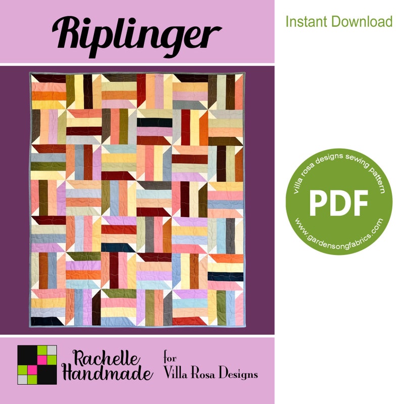 Strip Quilt Pattern - Etsy