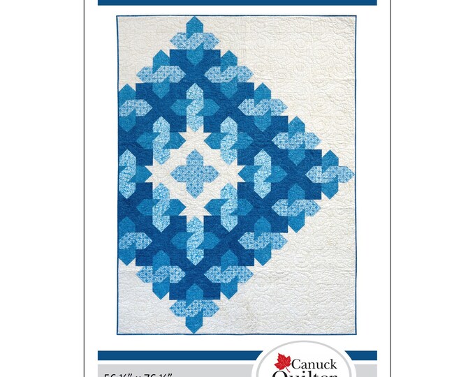 Pattern "cosmic Cloud Quilt Pattern" CQ9276 by Canuck Quilters Design ...
