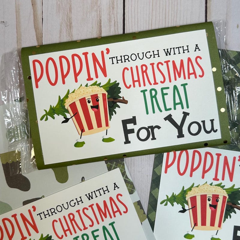 Christmas Popcorn - Etsy
