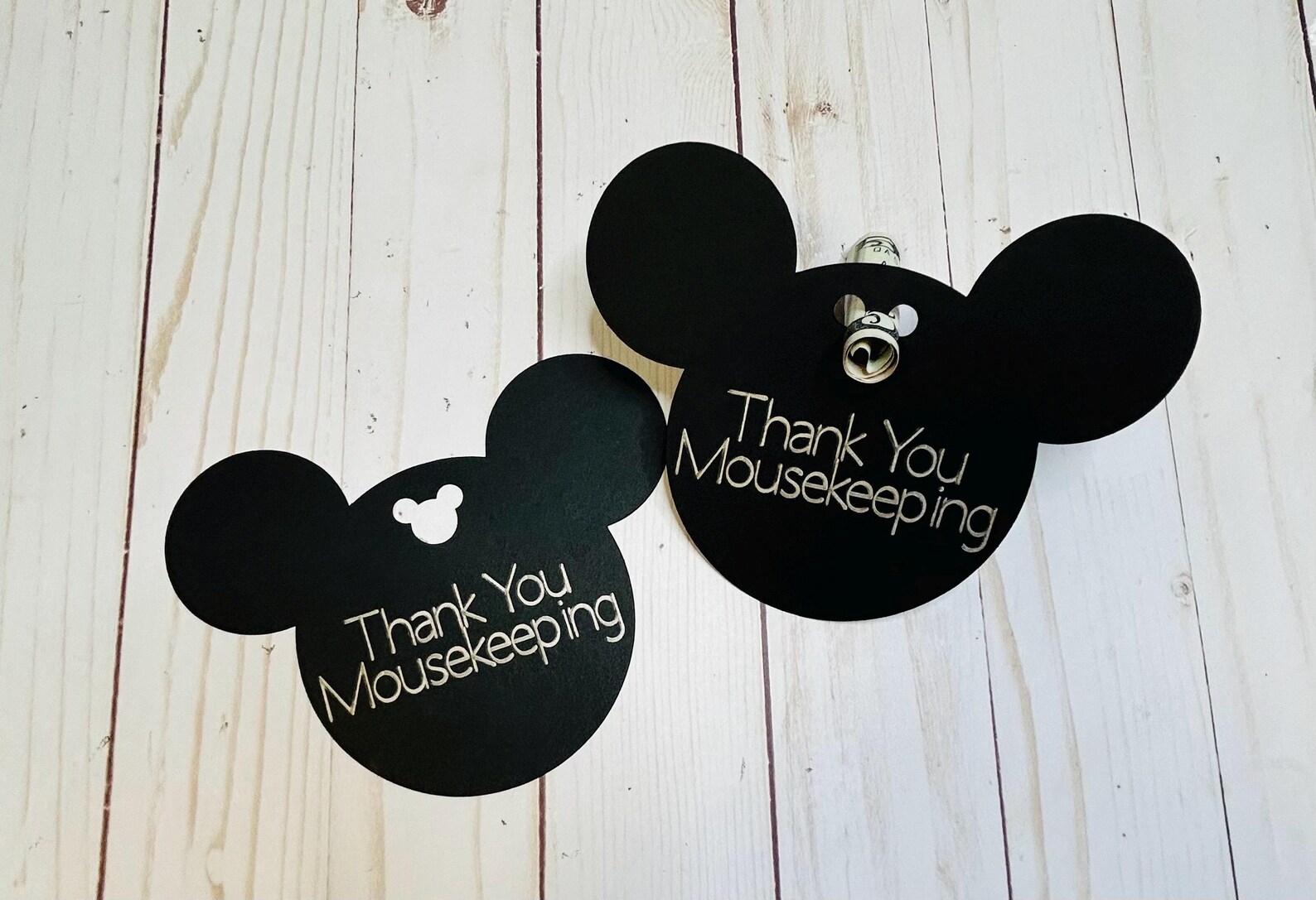 Mickey Mouse Head Mousekeeping Tip Holders, Disney Cruise, Set of 6 - Etsy