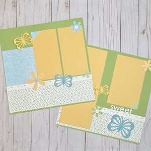 Happy Scrapbook Layout, Scrapbook Page. 12x12 Fully Assembled Scrapbook ...