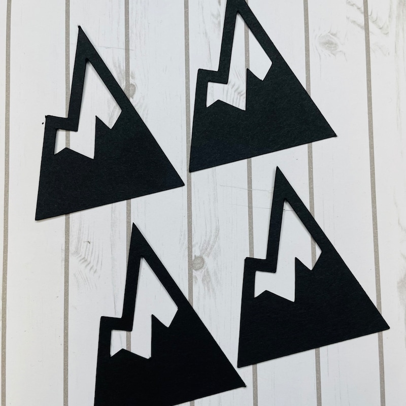 Mountain Cut Out - Etsy