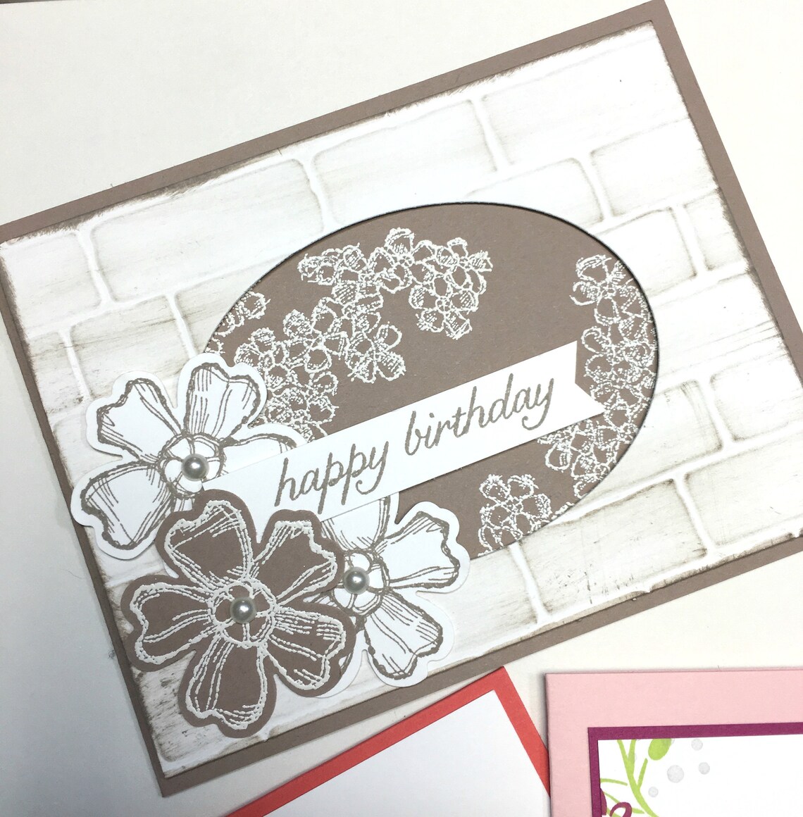 Feminine Birthday Feminine Birthday Card Set. Set of 5 Happy - Etsy