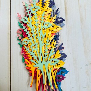 Wildflower Die Cuts, Paper Flowers, Scrapbooking, Cardmaking ...