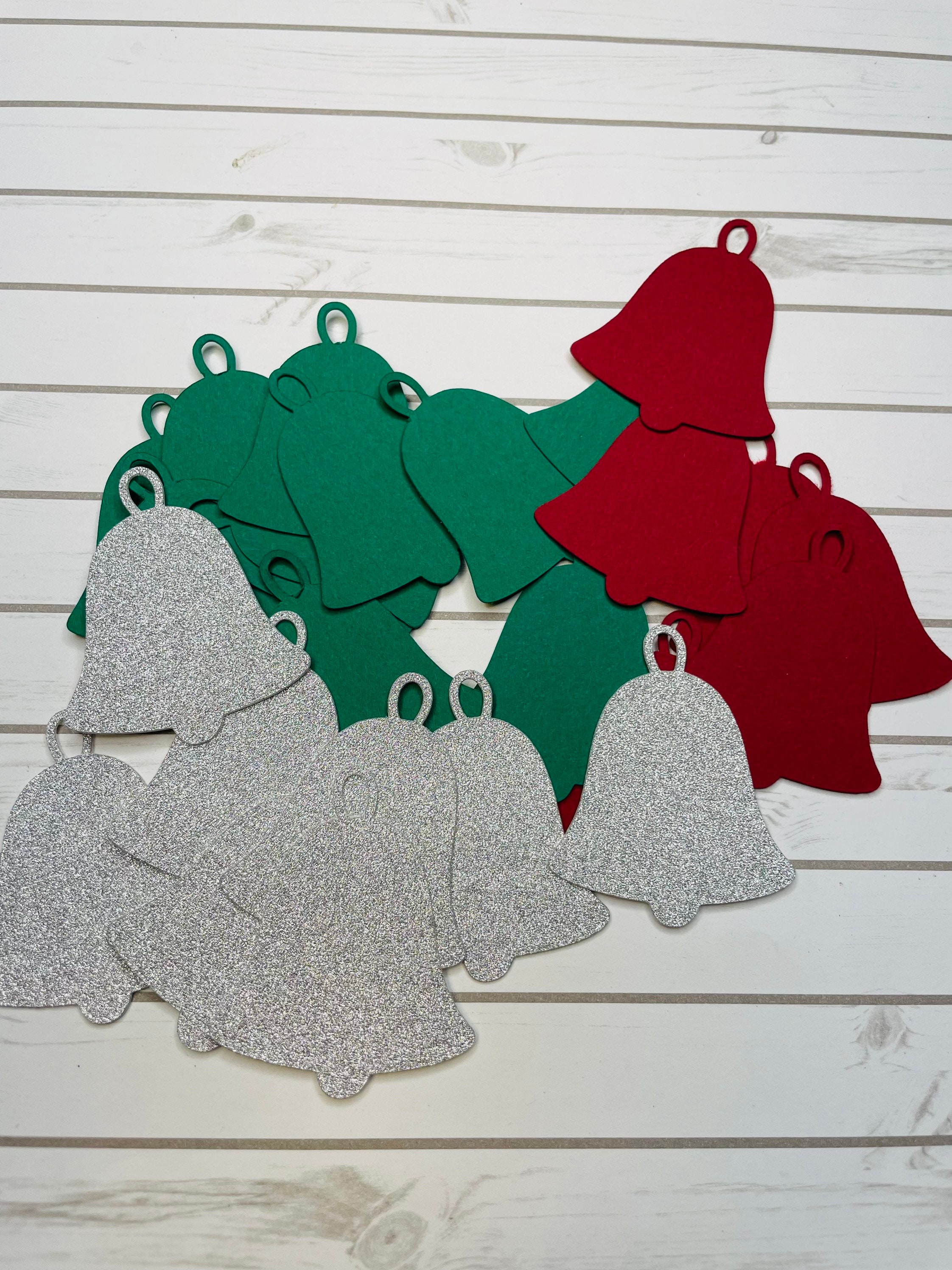 Bell Die Cuts Christmas Bell Paper Cut Outs Wedding Bell Die - Etsy