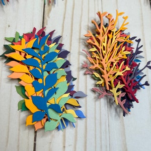 Wildflower Die Cuts, Paper Flowers, Scrapbooking, Cardmaking ...