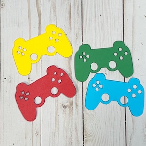 Video Game Controller Paper Die Cut, Gamer Confetti, Gaming Party Decor ...