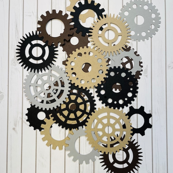 Large Steampunk Gears - Etsy