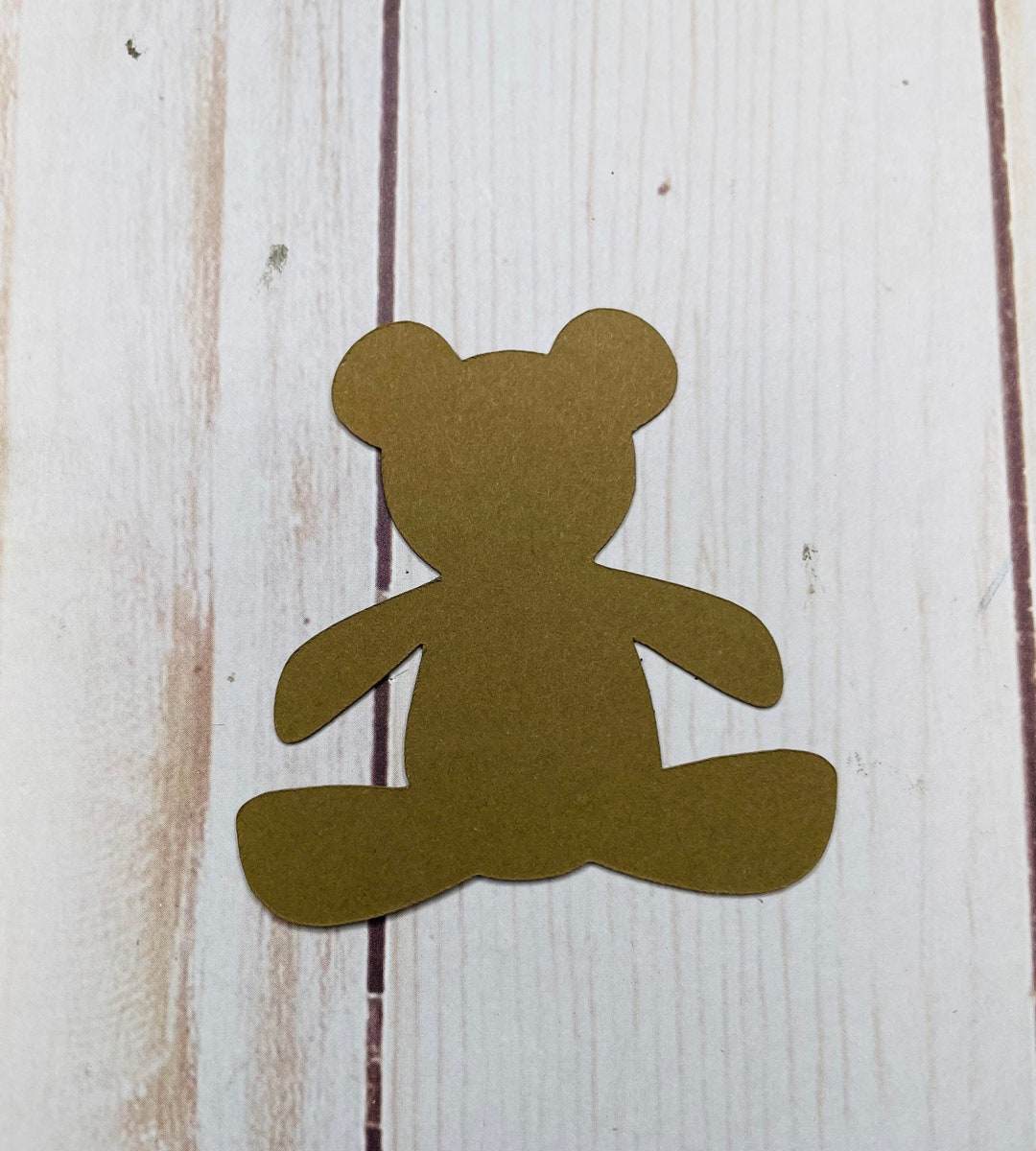 Teddy Bear Paper Cutouts, Teddy Bear Shapes, Teddy Bear Baby Shower Die ...