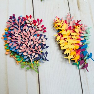 Wildflower Die Cuts, Paper Flowers, Scrapbooking, Cardmaking ...