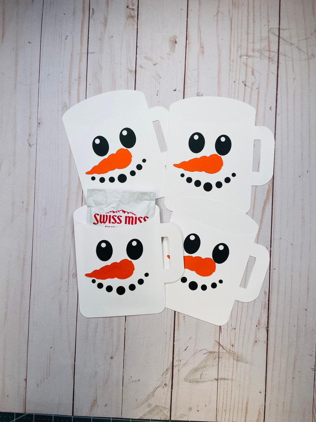 Snowman Hot Chocolate Mug Favor Pouches, Winter Theme Party, Classroom ...