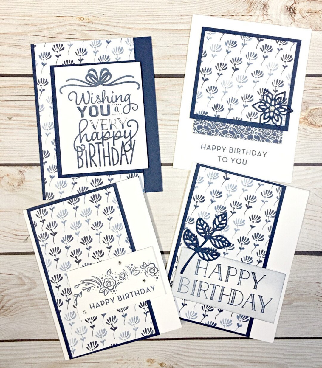 Happy Birthday Card Set, Birthday Cards for Her, Birthday Card Set ...