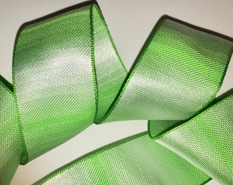Green Ombre Ribbon - Etsy