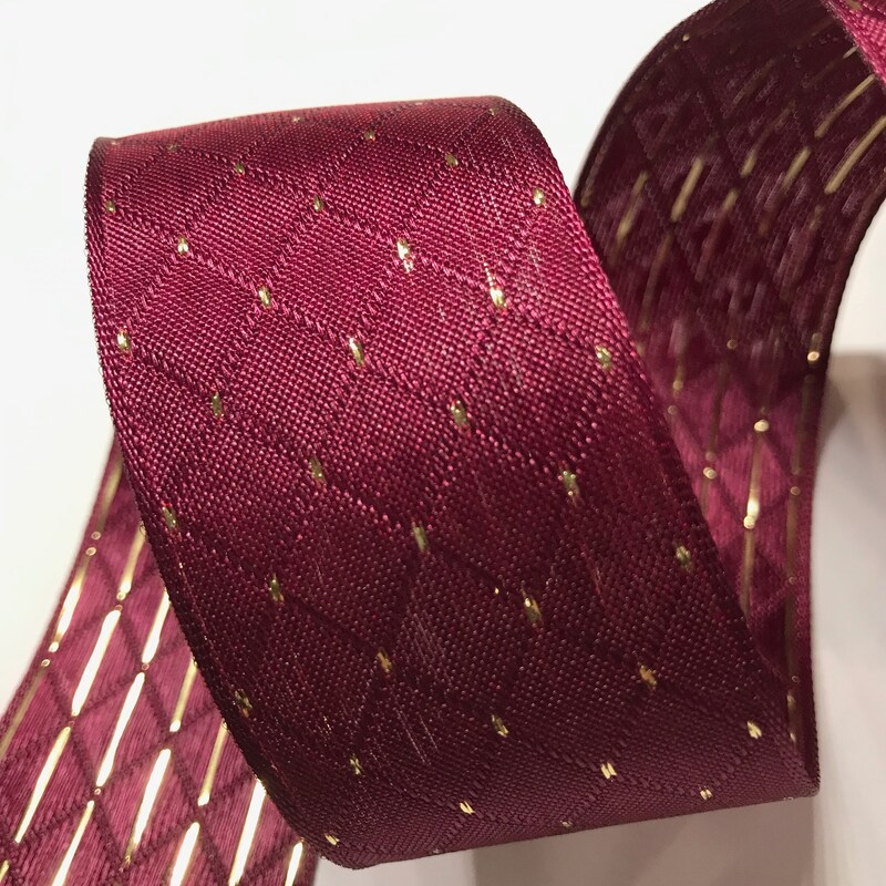 Gold Edge Ribbon - Etsy