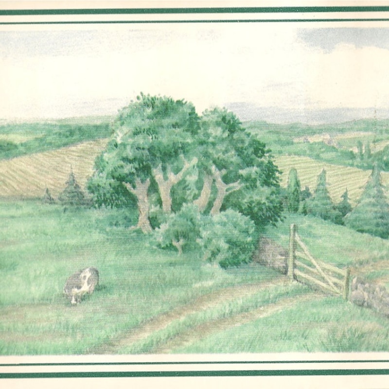Craftsman Wallpaper Border - Etsy