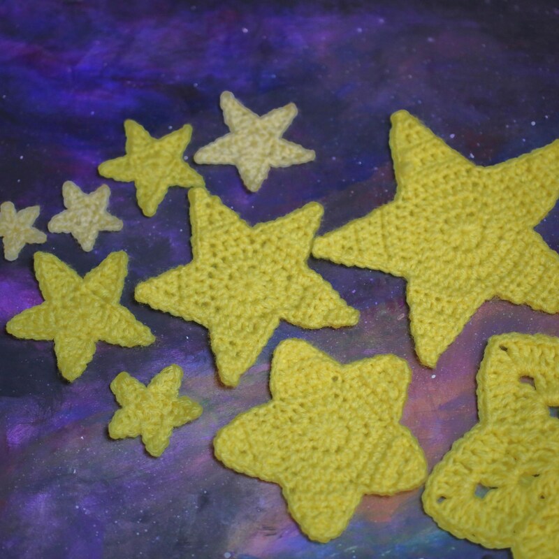 Crochet Star Pattern - Etsy