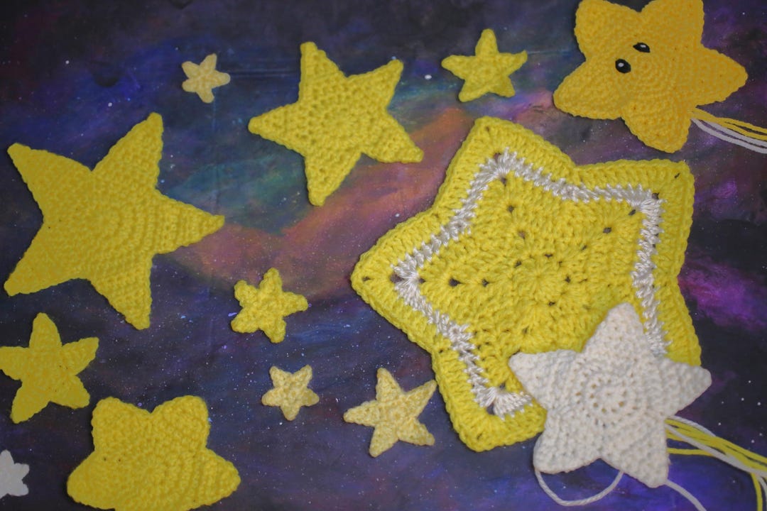 Crochet Star Chart Pattern, Star Chart, Crochet Star Pattern, 12+ Star ...