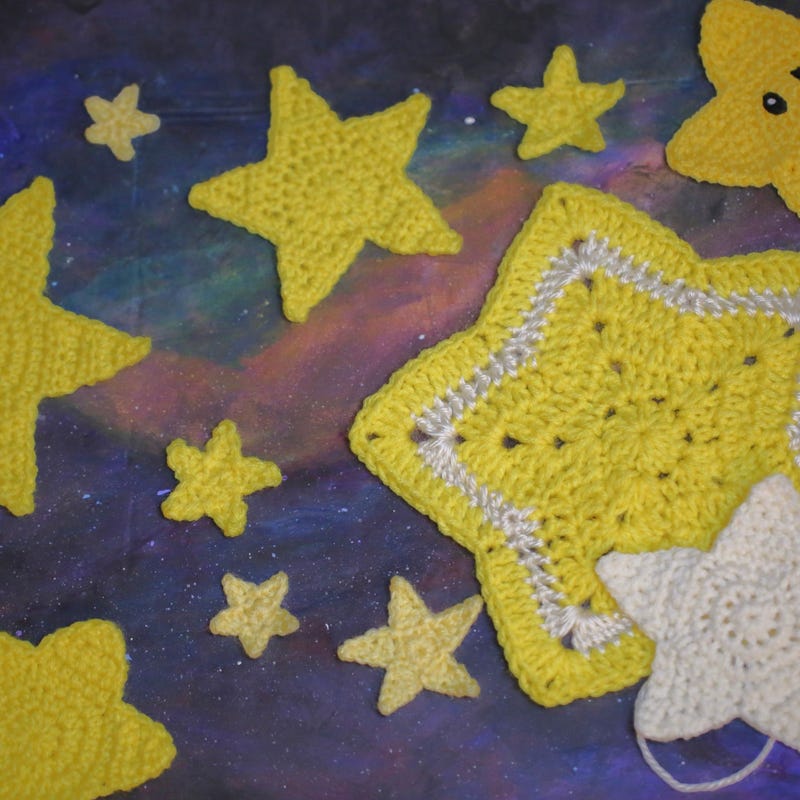 Crochet Star Pattern - Etsy
