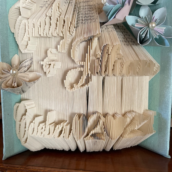 Folded Book Art - Etsy