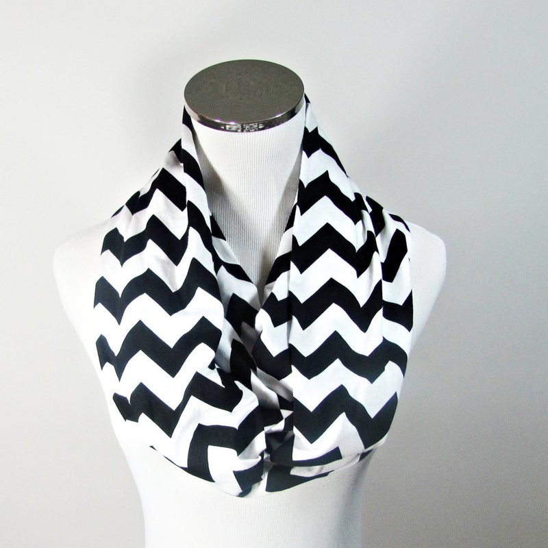 Chevron Infinity Scarf - Etsy