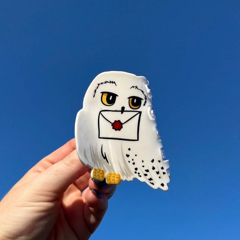 Owl Hair Clip - Etsy