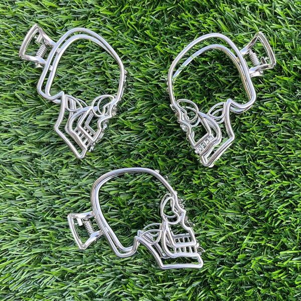 Skull Hair Clips - Etsy