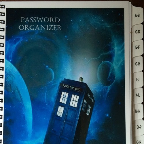 PASSWORD Book Internet Journal Website Organizer Personalized - Etsy